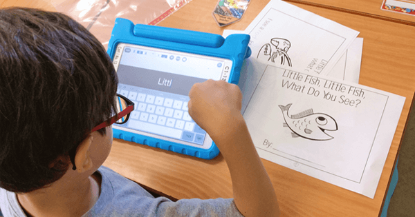 “Ocean Animals”- making digital picture books